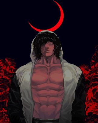 Kengan Ashura Ohma Tokita Character Diamond Painting ...
