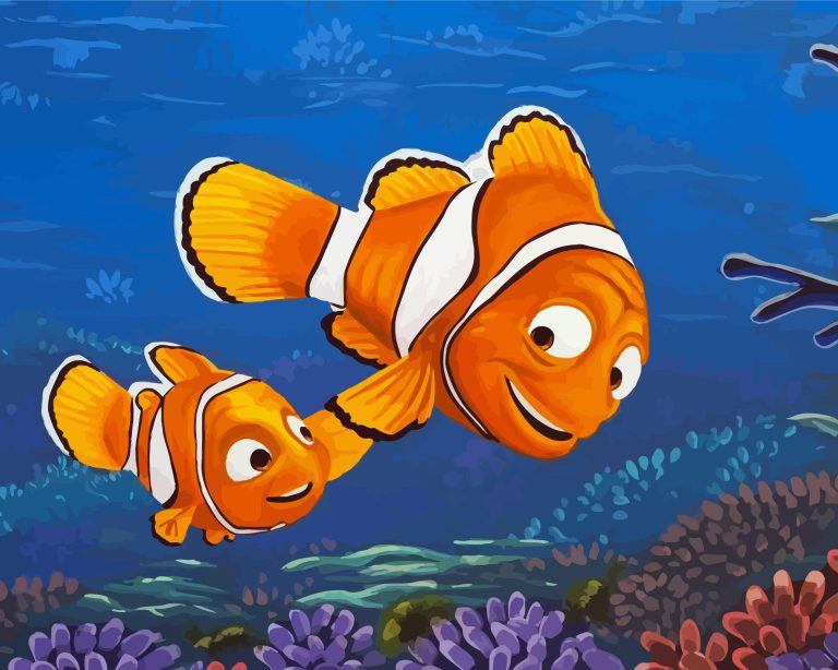 Nemo And Marlin Diamond Painting - DiamondPaintingKitsAustralia.COM